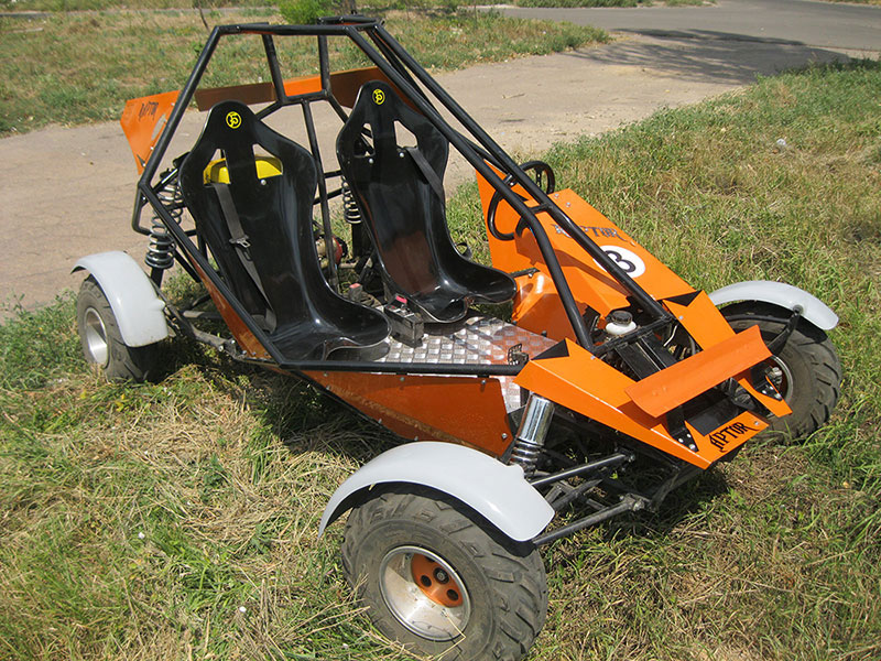 Drawings of the buggy "Raptor 150-390"